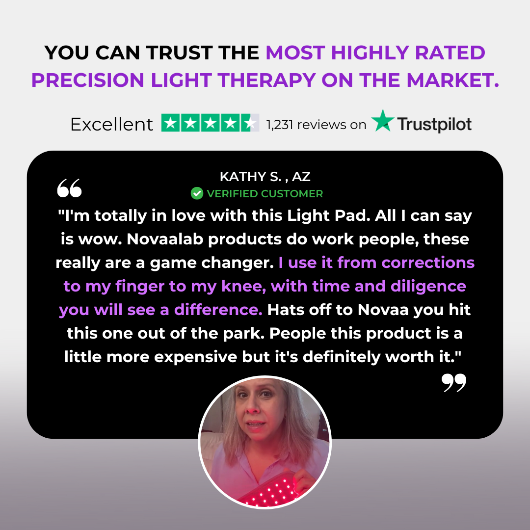 The Novaa Red Light Pad With Remote Control – NovaaLab