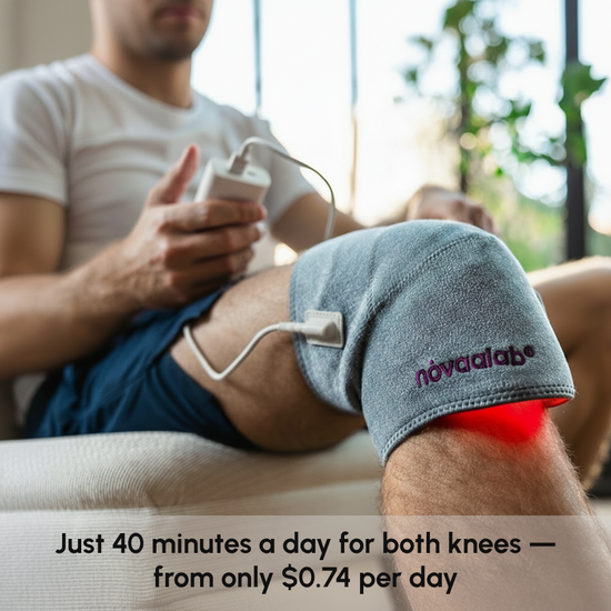 Medical-Grade Red Light Therapy Knee Wrap | Novaalab – NovaaLab
